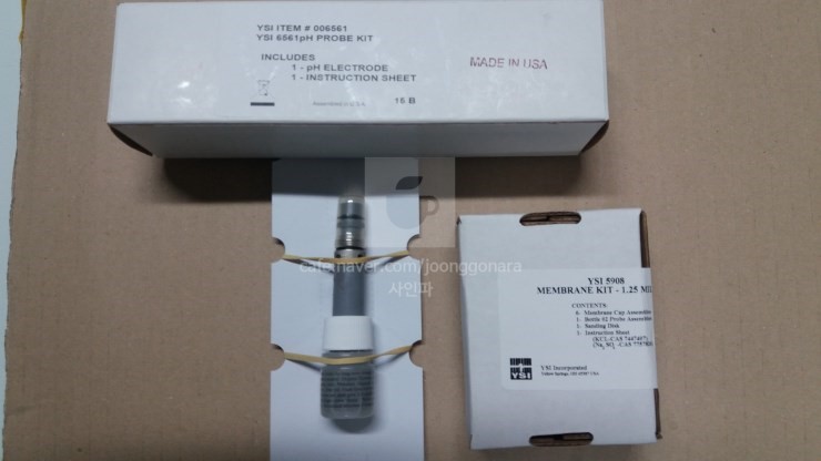 YSI 6561 pH Sensor / YSI 5908 Membrane Kit-1.25MIL PE [ 판매 ] | 측정공구 | 중고나라