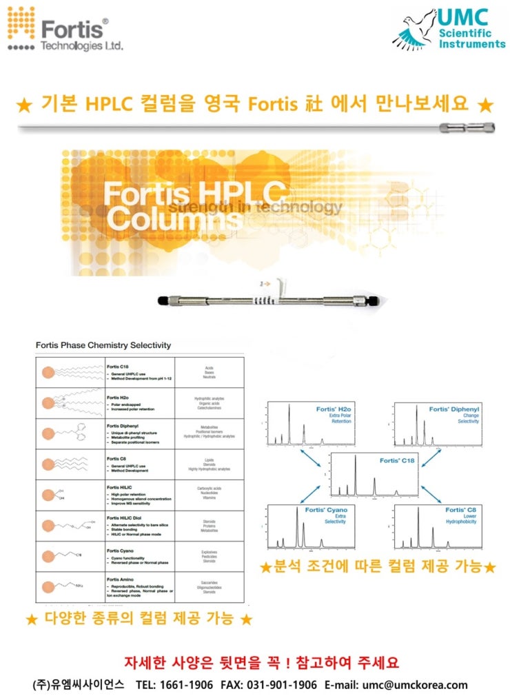 HPLC_C18_column_을 유엠씨사이언스 에서 만나보세요! : 네이버 블로그