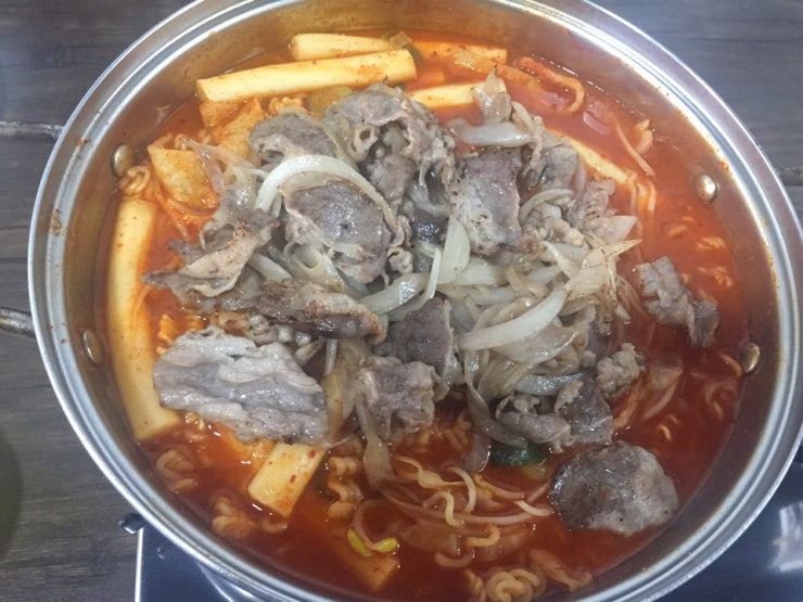 사천 삼천포 차돌박이 떡볶이 송정떡볶이 네이버 블로그