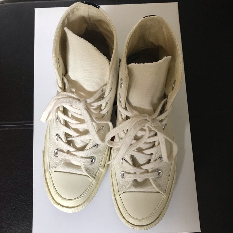 꼼데가르송 하이 컨버스 230,uk4 | 여성신발 | 중고나라