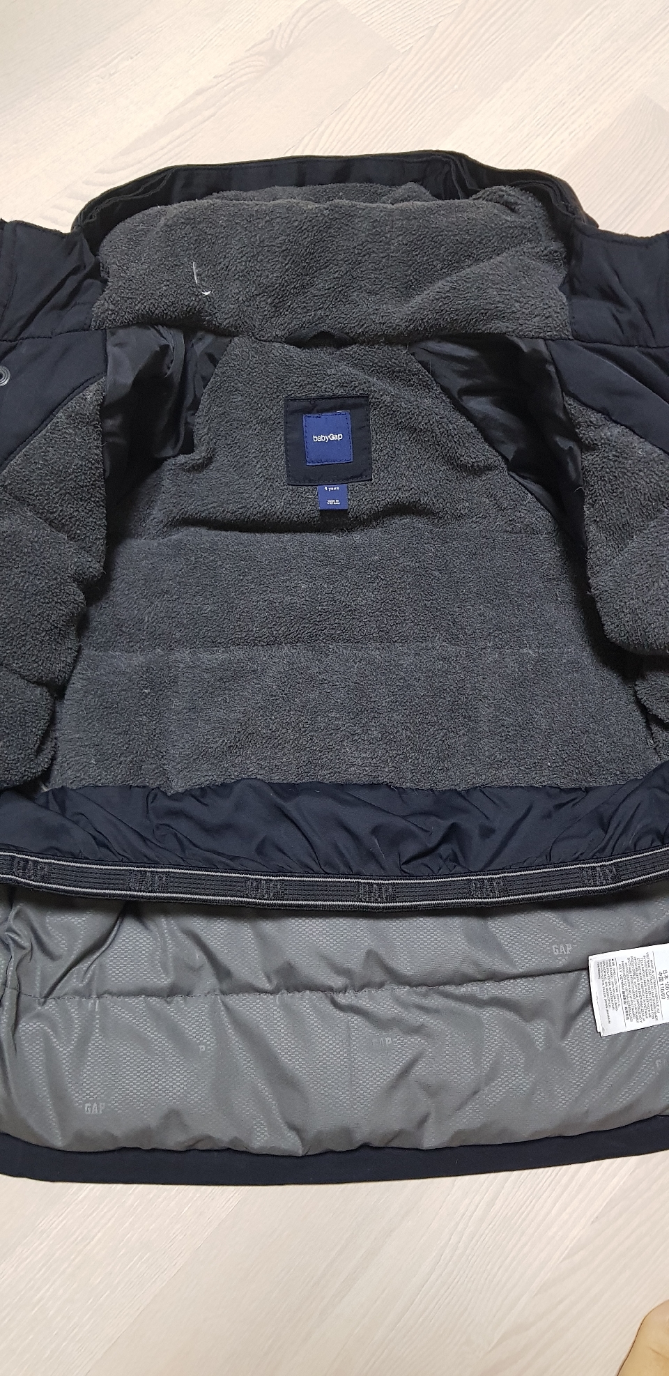 GAP오리털 파카- 4y | 유아용의류 | 중고나라