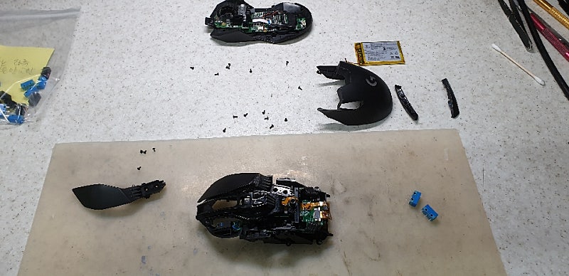 로지텍(Logitech) G902 마우스 수리, 구미 택배입고. : 네이버 블로그