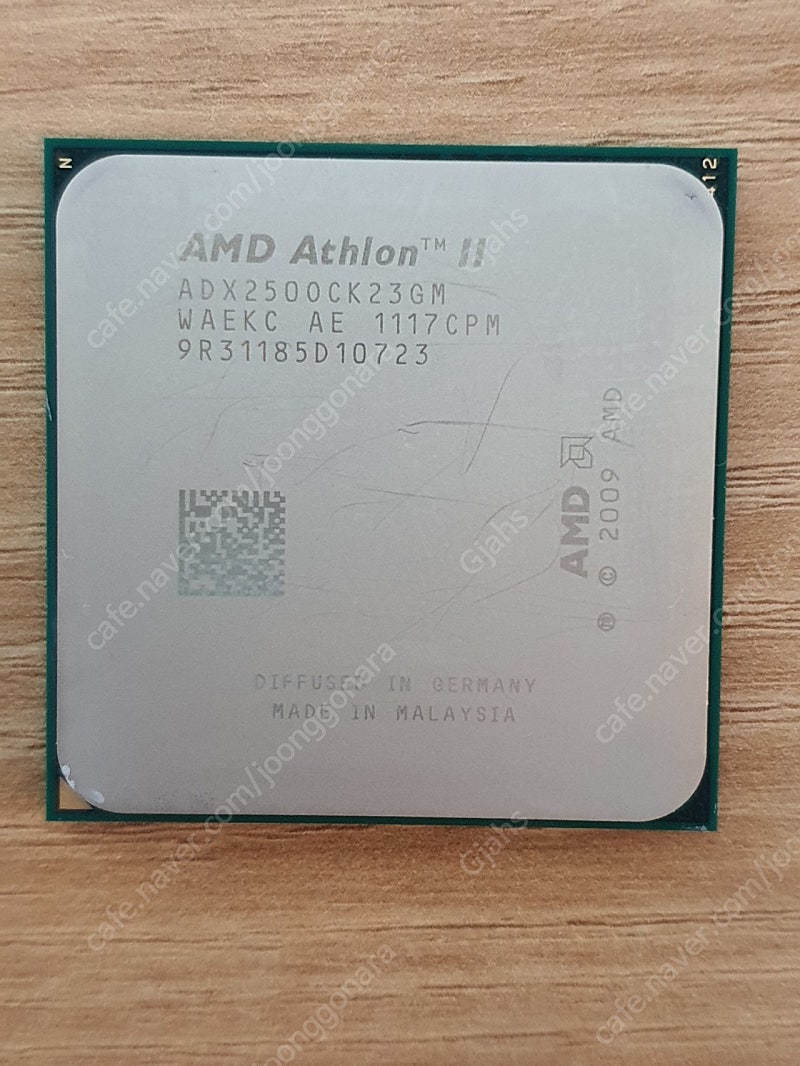 AMD 애슬론II X2 250 레고르 + 번들쿨러 | CPU/메인보드 | 중고나라