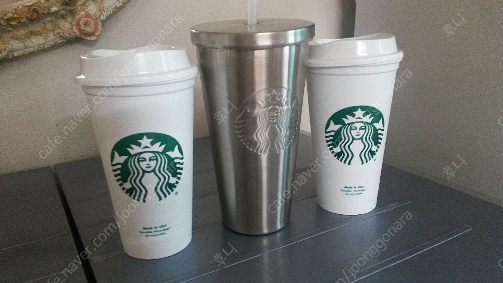 스타벅스 SS 실버 사이렌 콜드컵 텀블러 473ml +... | 욕실용품 | 중고나라