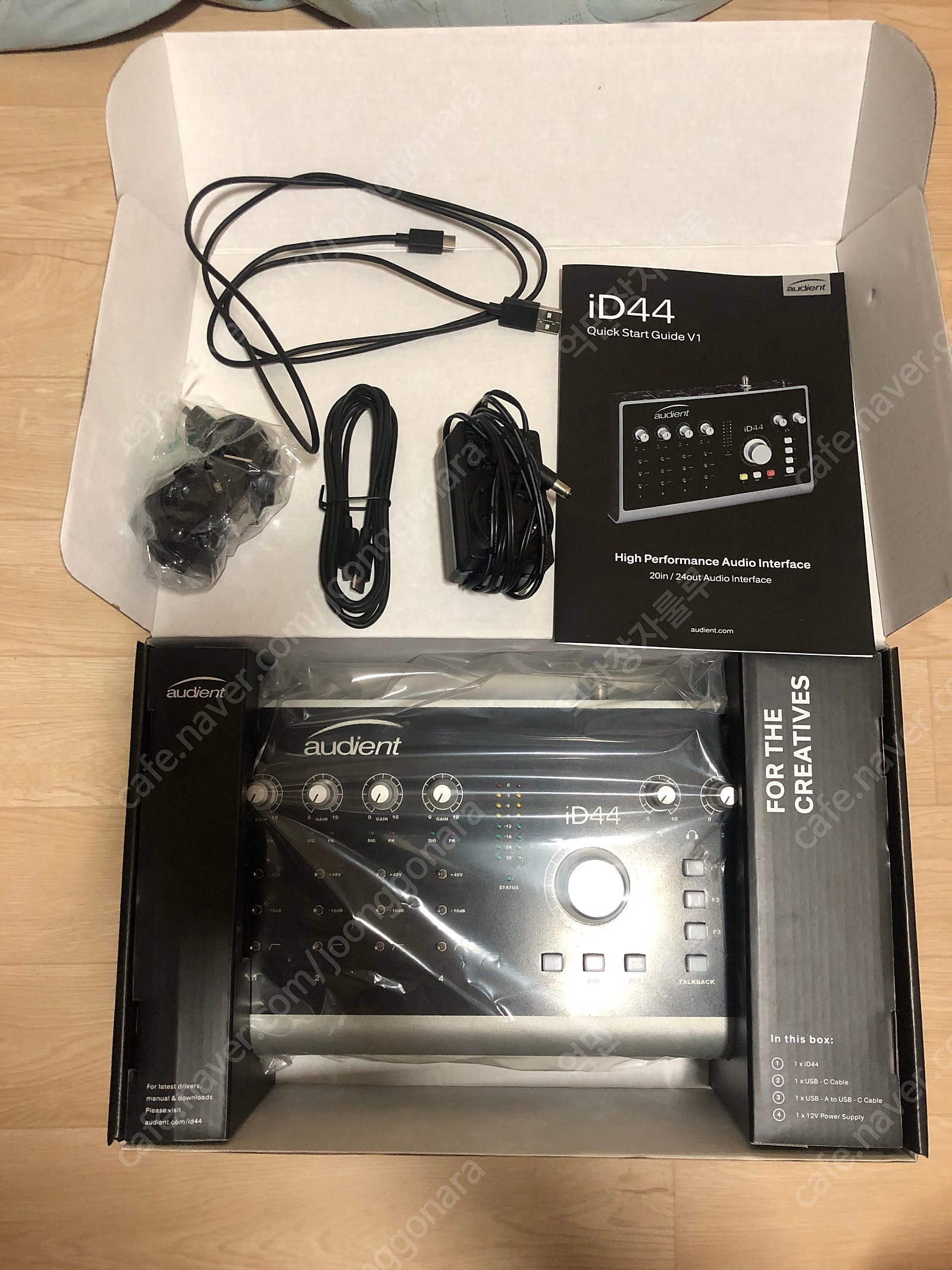 오디언트 ID44 인터페이스 판매합니다