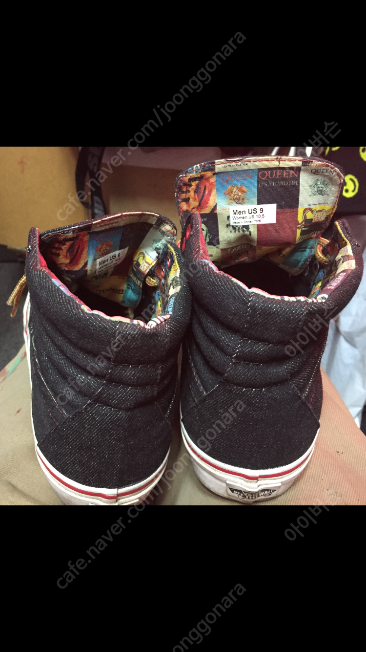 Queen vans us.9=270 9마눤 | 남성신발 | 중고나라