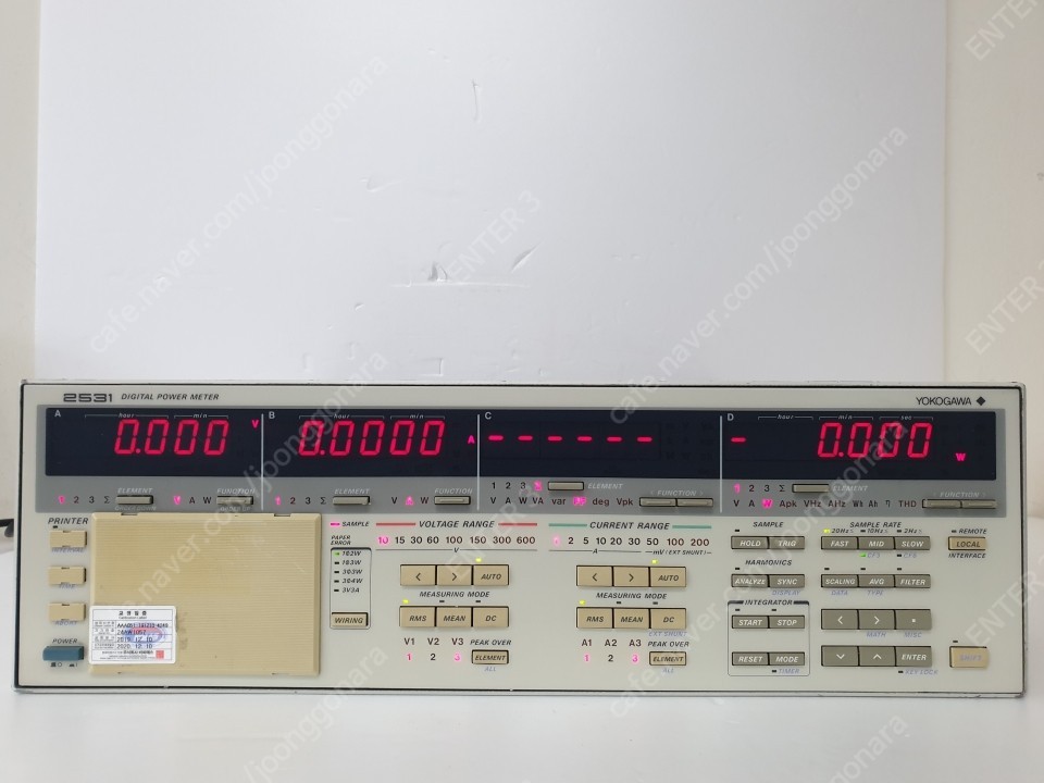 YOKOGAWA DIGITAL POWER METER 2... | 중고나라 카페에서 운영하는 공식 사이트