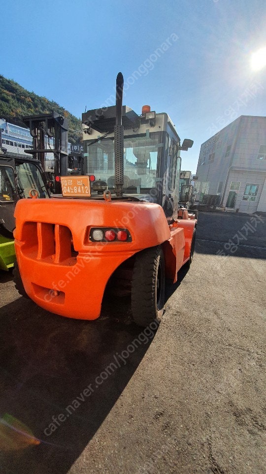 [중고 지게차] 상태 좋은 두산 8톤 지게차 D80S-5 : HD현대지게차-공식대리점