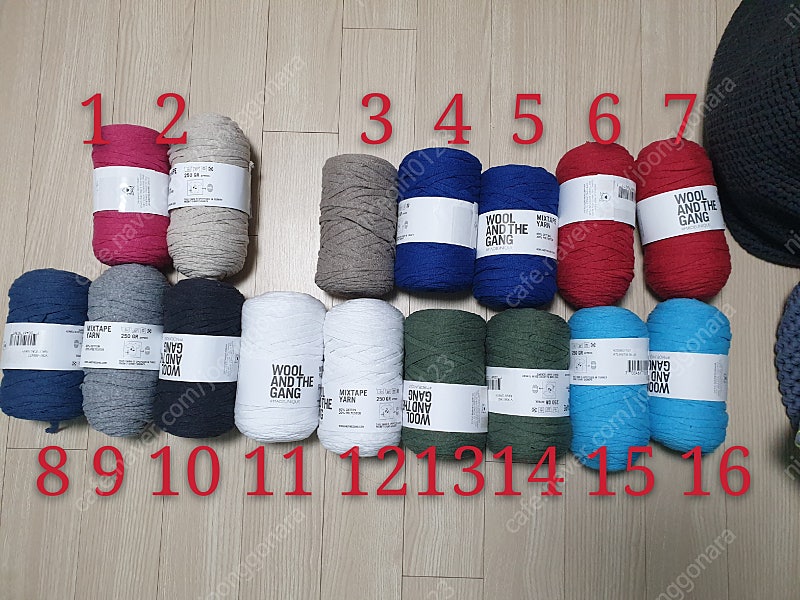 울앤더갱 믹스테이프실 판매합니다 Diy 공예 중고나라