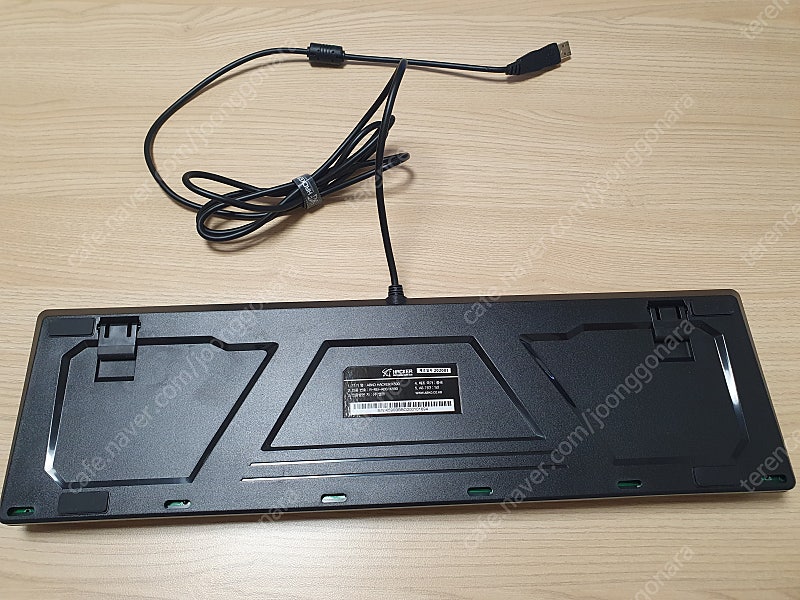 앱코 해커 기계식 키보드 팝니다. ( k590 블랙 청... | 키보드/마우스/스피커 | 중고나라