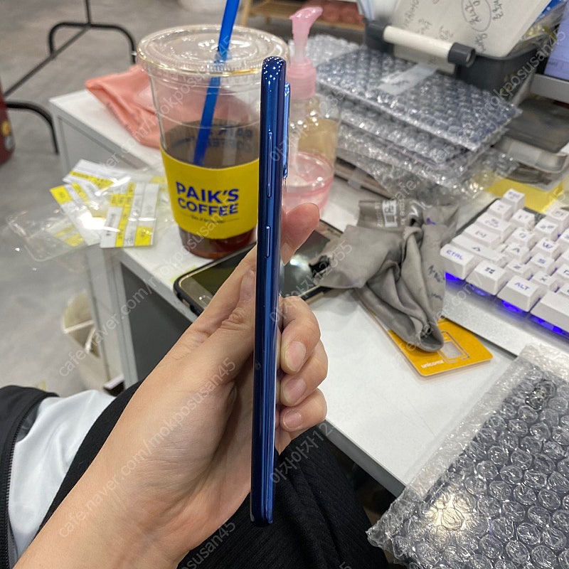 갤럭시A9프로 G887 KT 블루 128GB 14만 5... | 스마트폰 | 중고나라