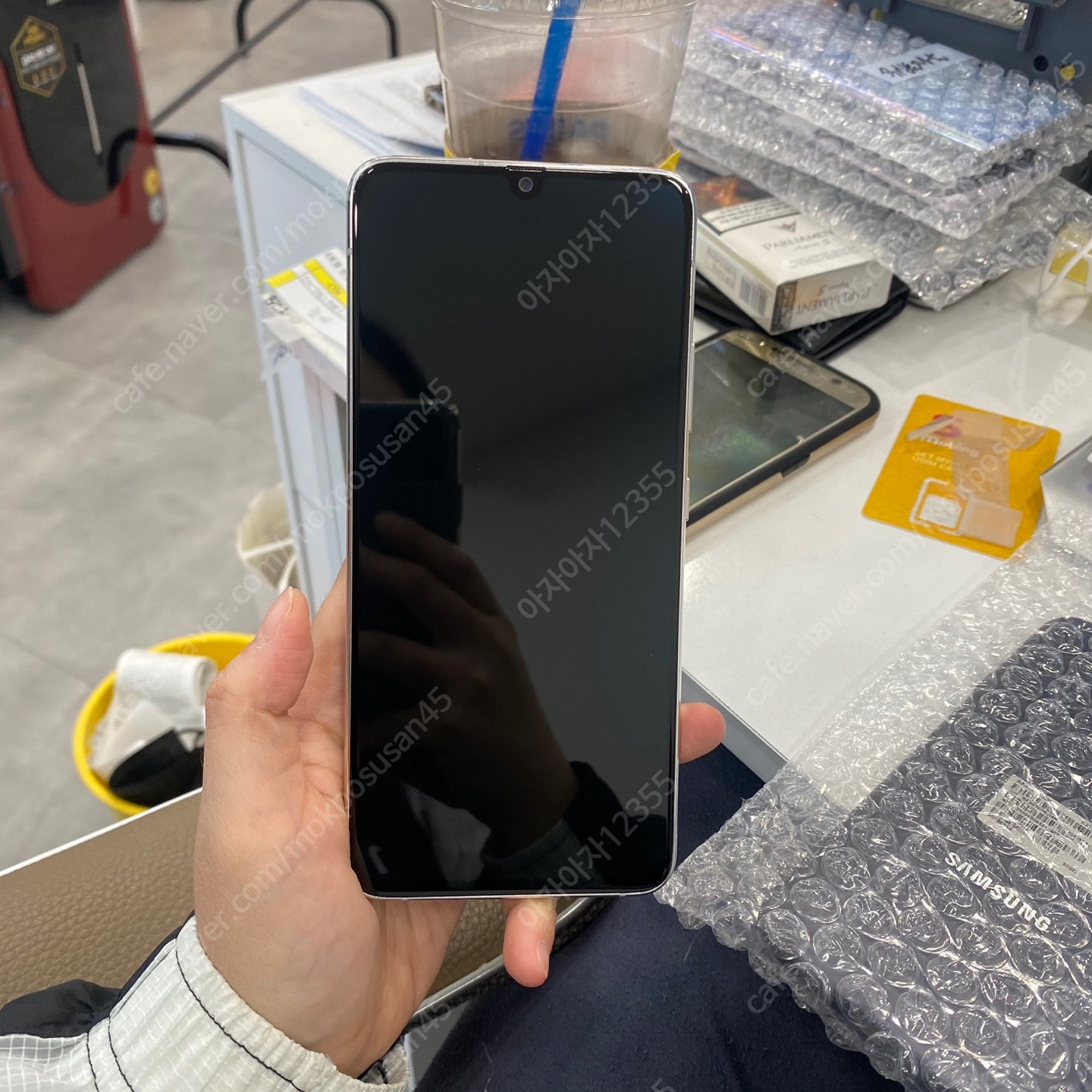 갤럭시A90 5G A908 LG 화이트 128GB 20... | 스마트폰 | 중고나라