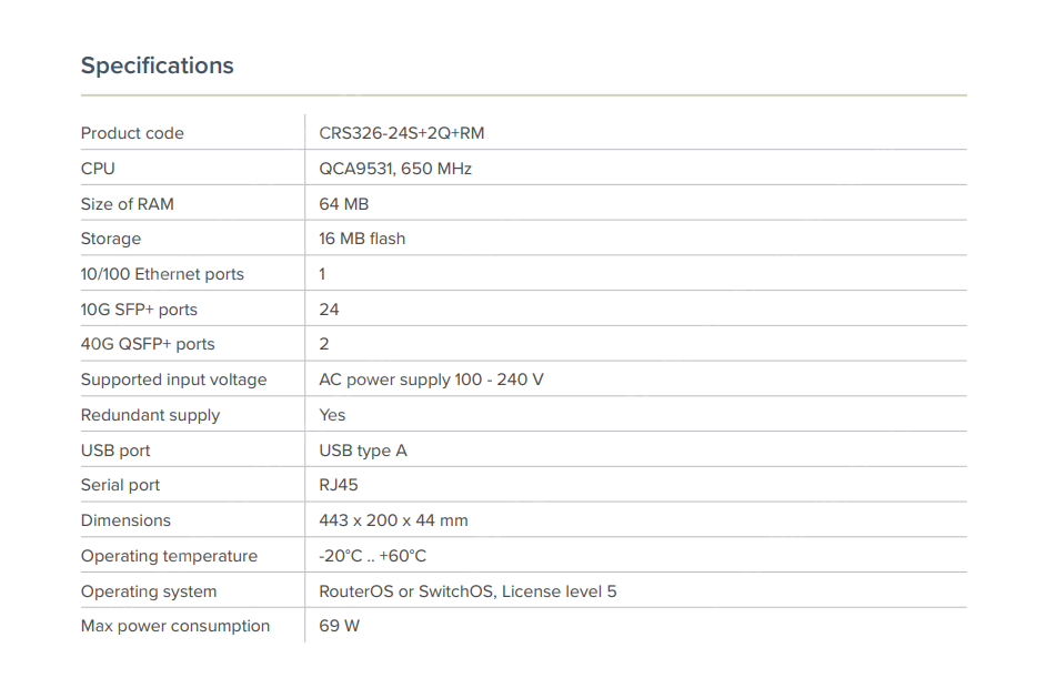 CRS326-24S+2Q+(24포트 10Gbps, 2포... | 키보드/마우스/스피커 | 중고나라