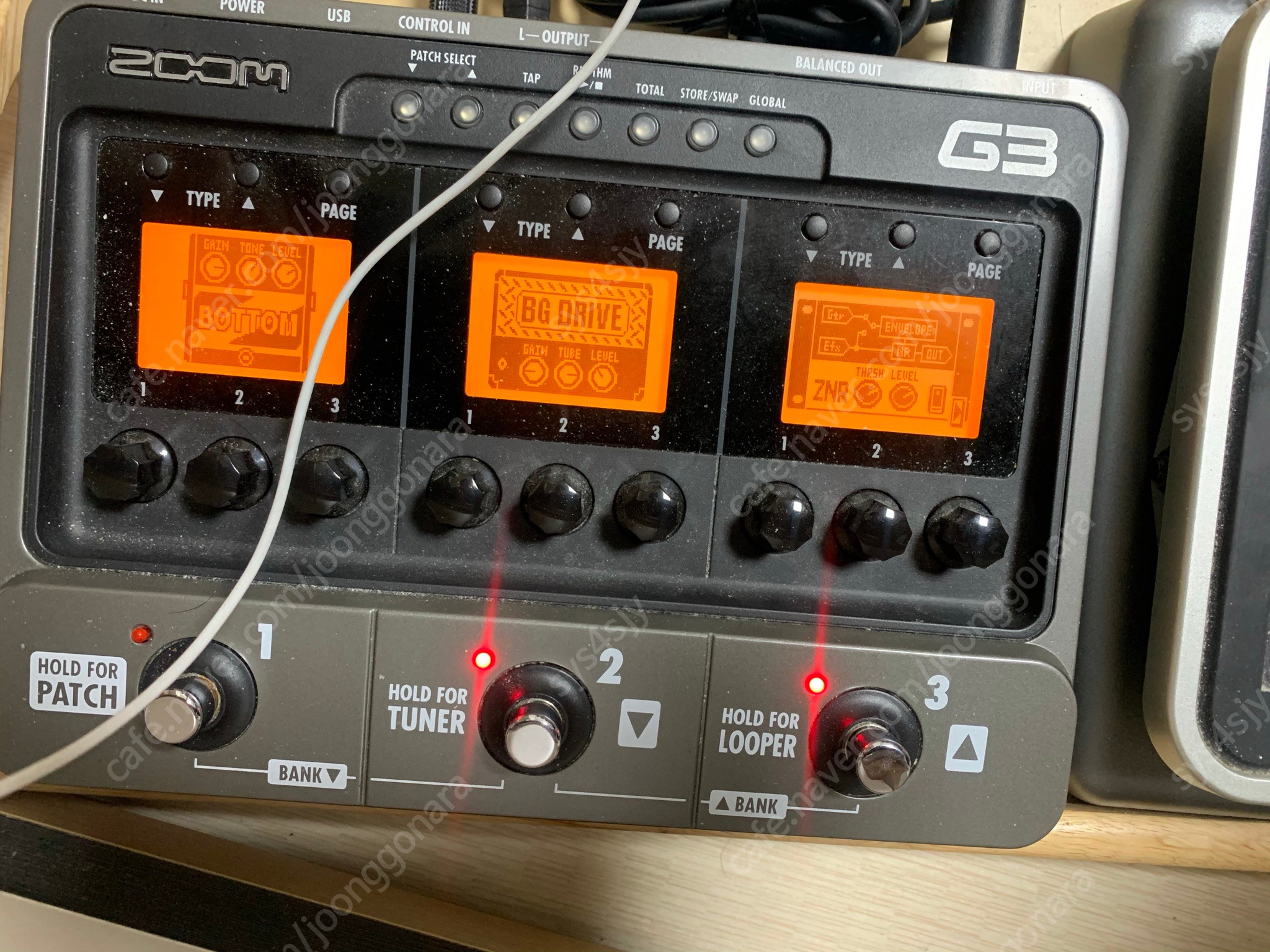 zoom g3 멀티이펙터 팝니다 | 건반악기 | 중고나라