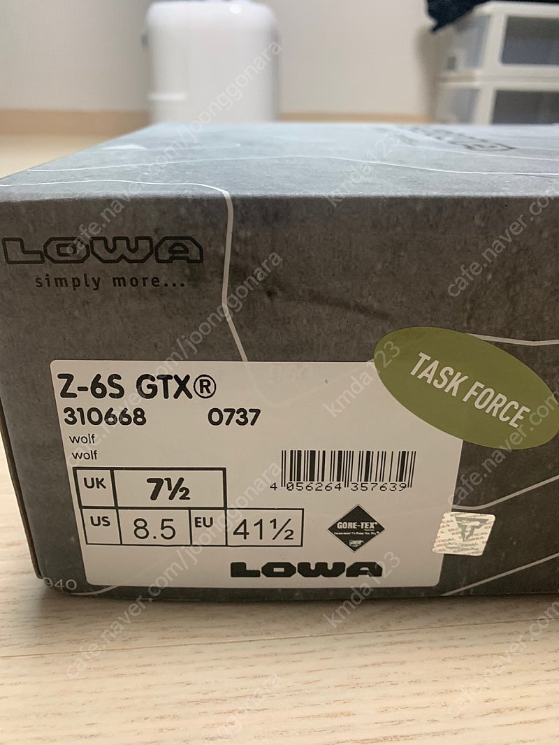 (새상품)로바 전술화Z-6S GTX TF(266mm,울... | 남성신발 | 중고나라