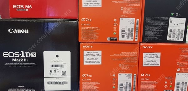 미개봉)R5 R6 5d4 소니 A7r4 팝니다. | 미러리스 | 중고나라