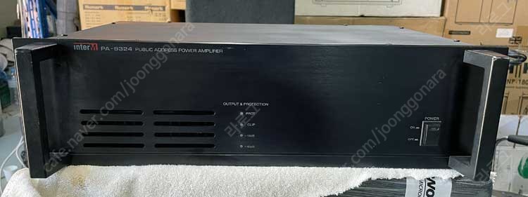 InterM 전관 방송용 앰프 PA-9312 (120W... | 오디오/홈시어터 | 중고나라