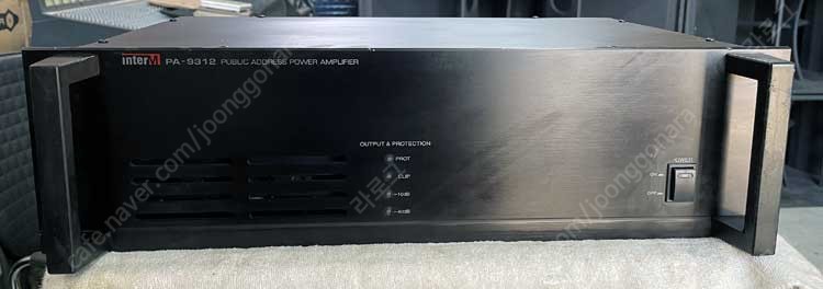 InterM 전관 방송용 앰프 PA-9312 (120W... | 오디오/홈시어터 | 중고나라