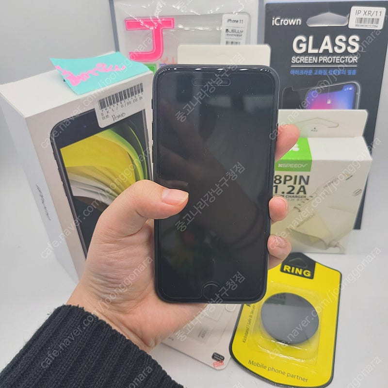 [판매]아이폰SE2 64G 블랙 S급박스 공기계 중고폰... | 스마트폰 | 중고나라