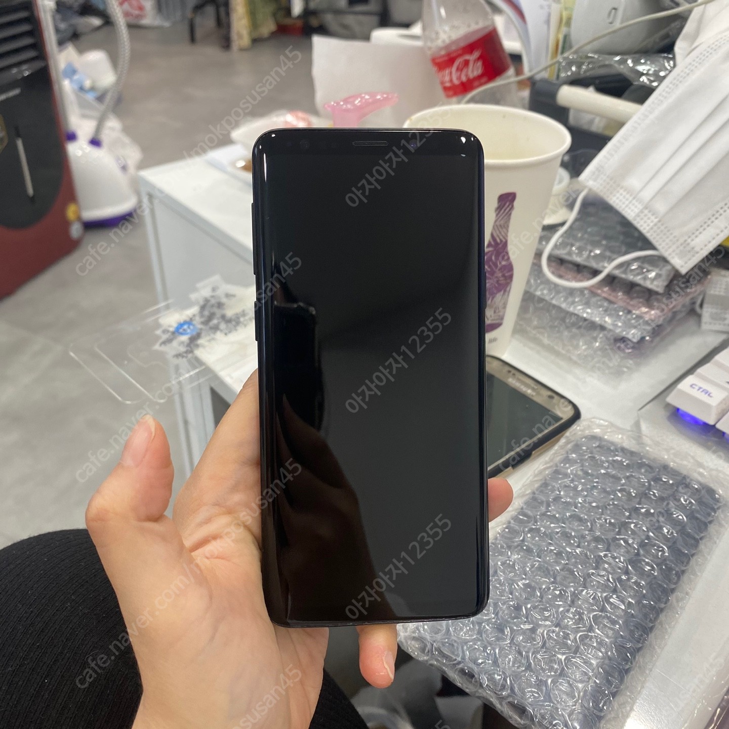 갤럭시S9 G960 KT 블랙 64GB 16만 7129... | 스마트폰 | 중고나라