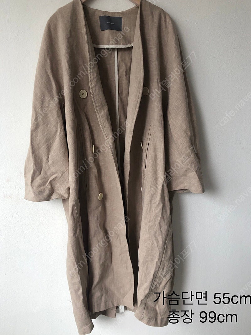 제평 바이민 Bymin 린넨 롱자켓 46000원 티셔츠캐쥬얼의류 중고나라