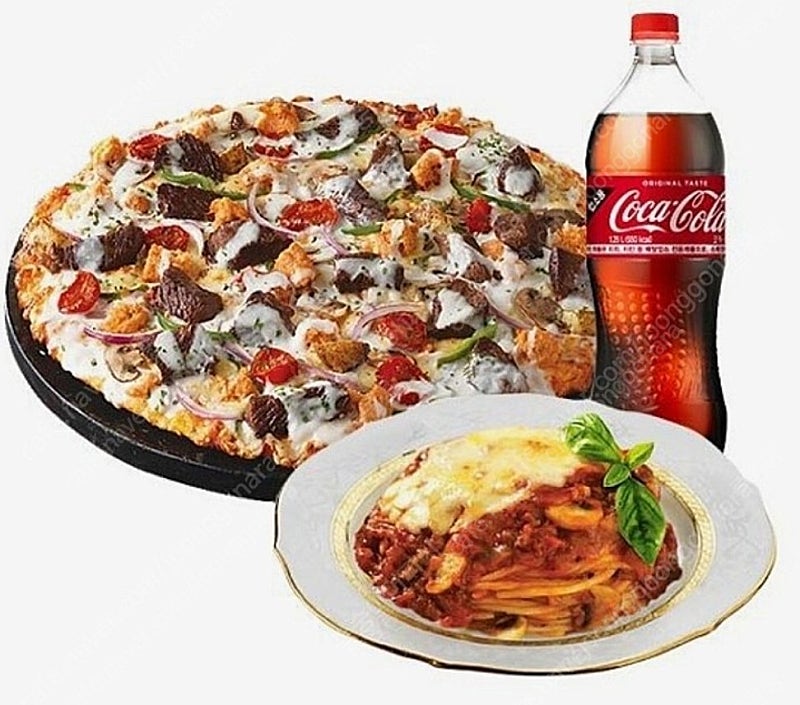 도미노피자 치볼 블랙앵거스 스테이크 피자l치즈 볼로네즈 스파게티콜라125l 29000원 기타 티켓쿠폰이용권 중고나라