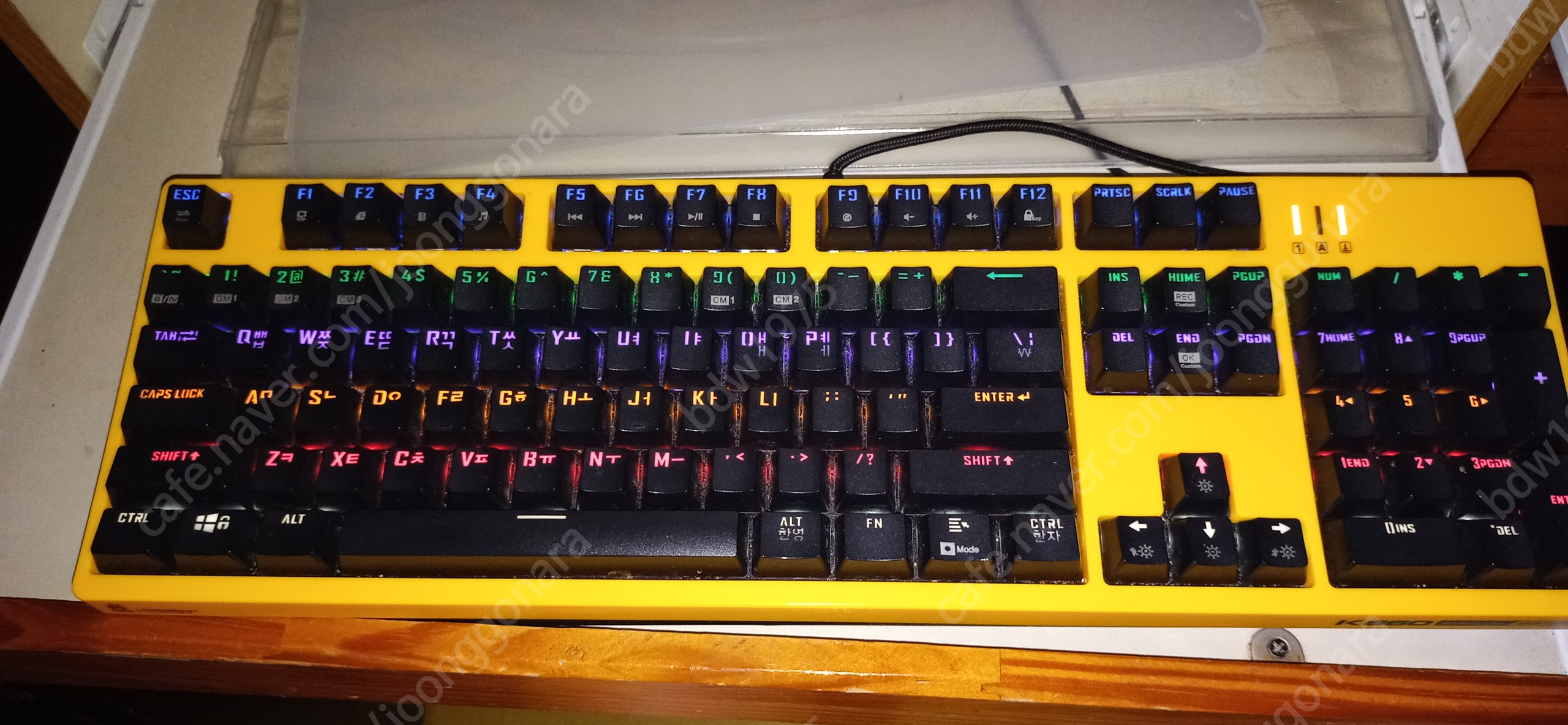 앱코 해커 K660 스페셜 에디션 팝니다. 서울 영등포... | 키보드/마우스/스피커 | 중고나라