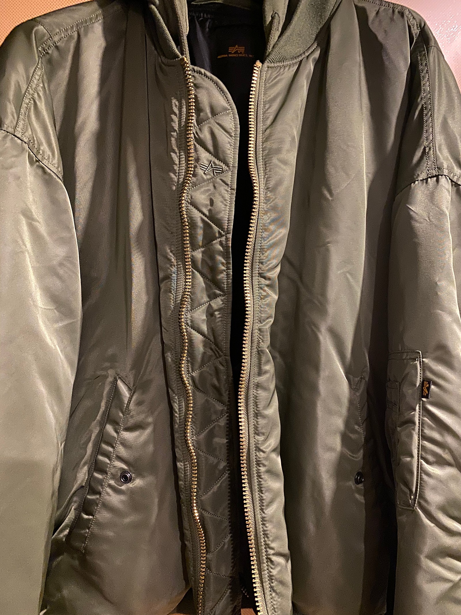 [판매중] [L] 17FW 베트멍 X 알파인더스트리 양... | 티셔츠/캐쥬얼의류 | 중고나라