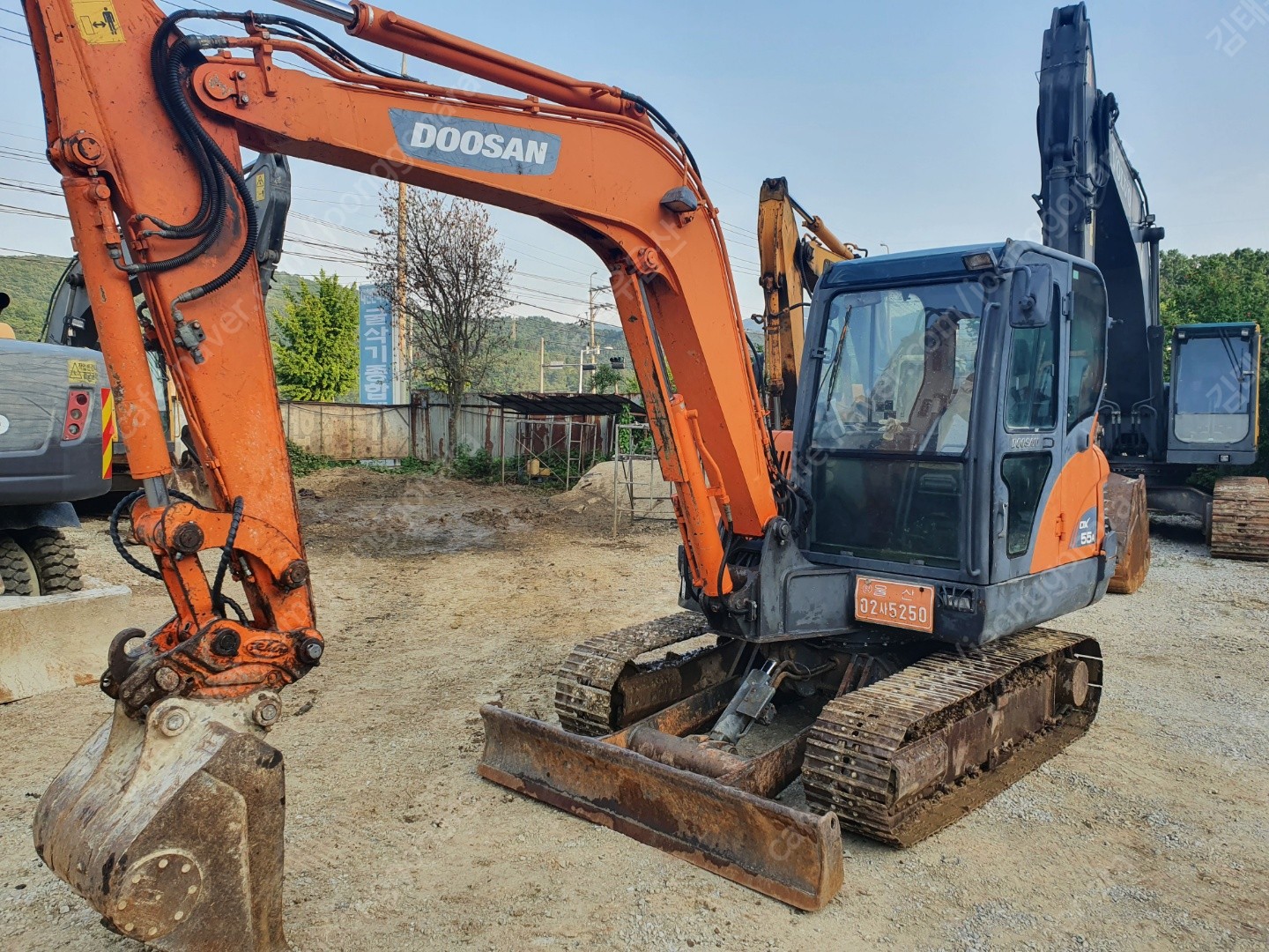 5톤 굴삭기 DX55 2010년 상태 양호 | 농기계/농업용공구 | 중고나라