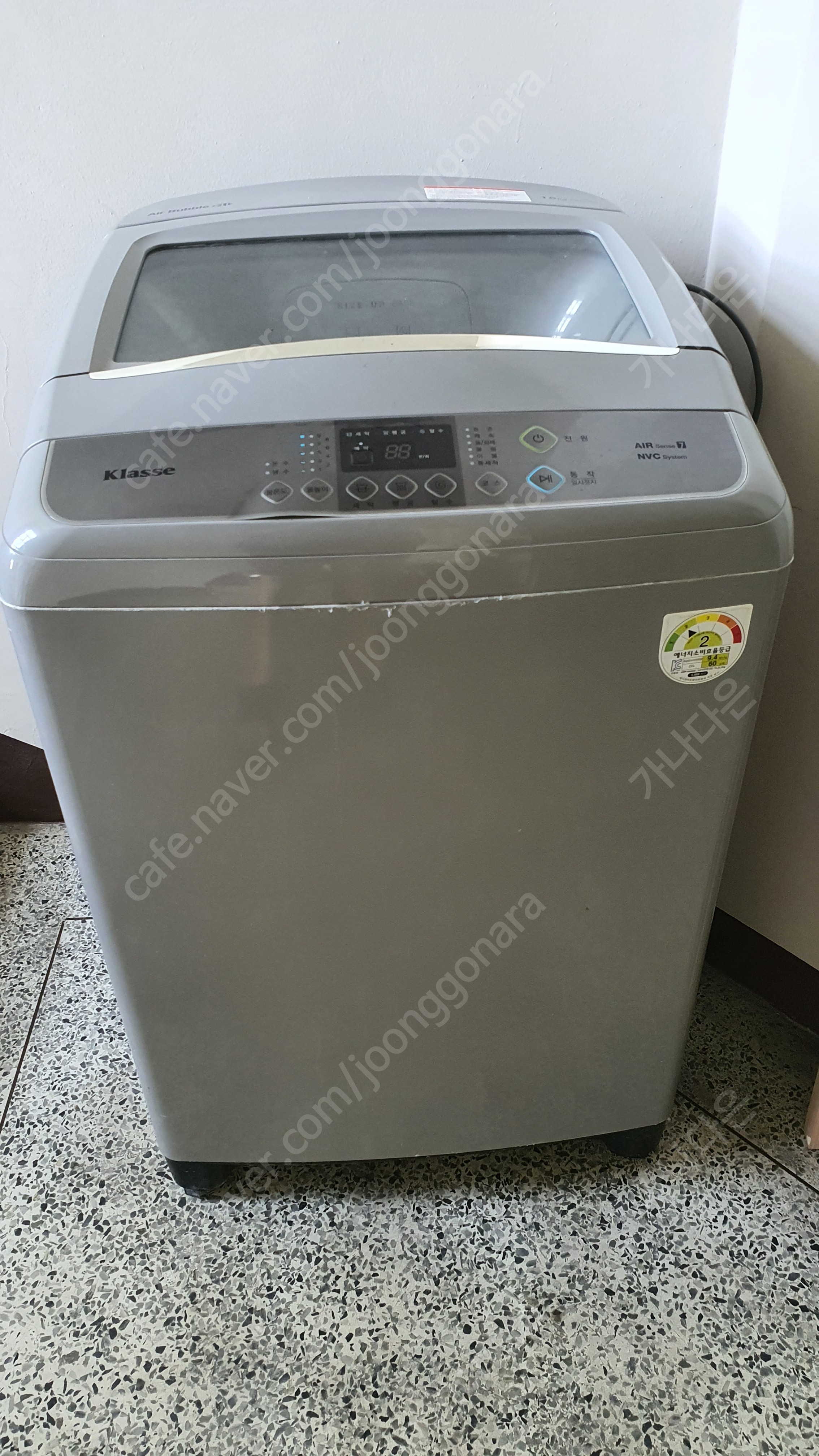 대우 클라쎄 DWF-15GAGC 15kg 통돌이 세탁기... | 세탁기/건조기 | 중고나라