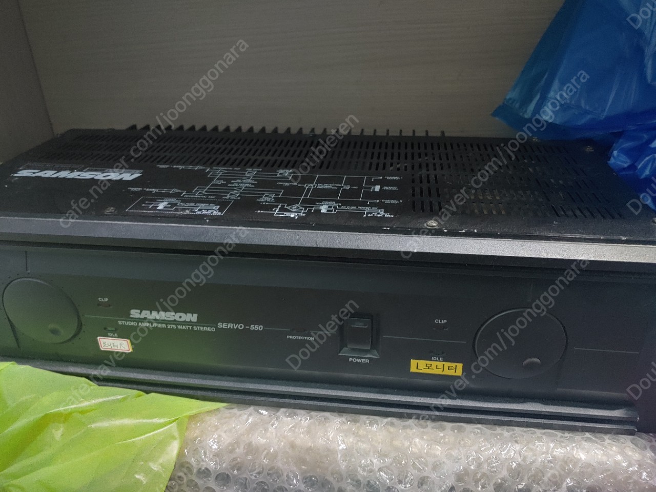 samson servo 550 파워앰프 | 오디오/홈시어터 | 중고나라