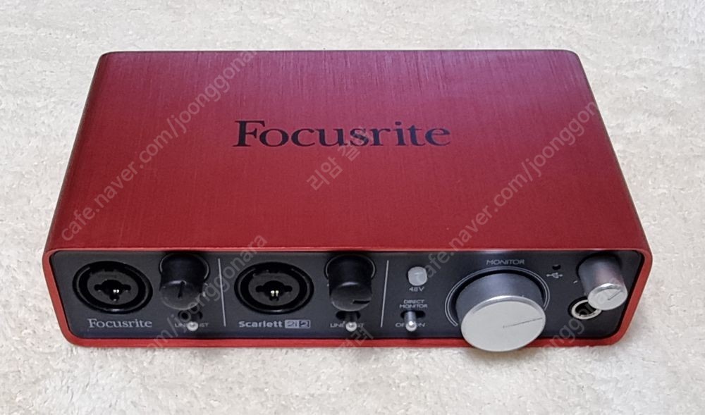 스칼렛 2i2 Studio 1세대 (Scarlett) ... | 중고나라 카페에서 운영하는 공식 사이트