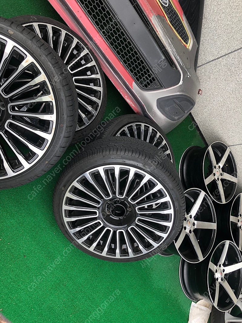 (개인)만소리 20인치 휠타 통으로 판매합니다 | 휠/타이어 | 중고나라