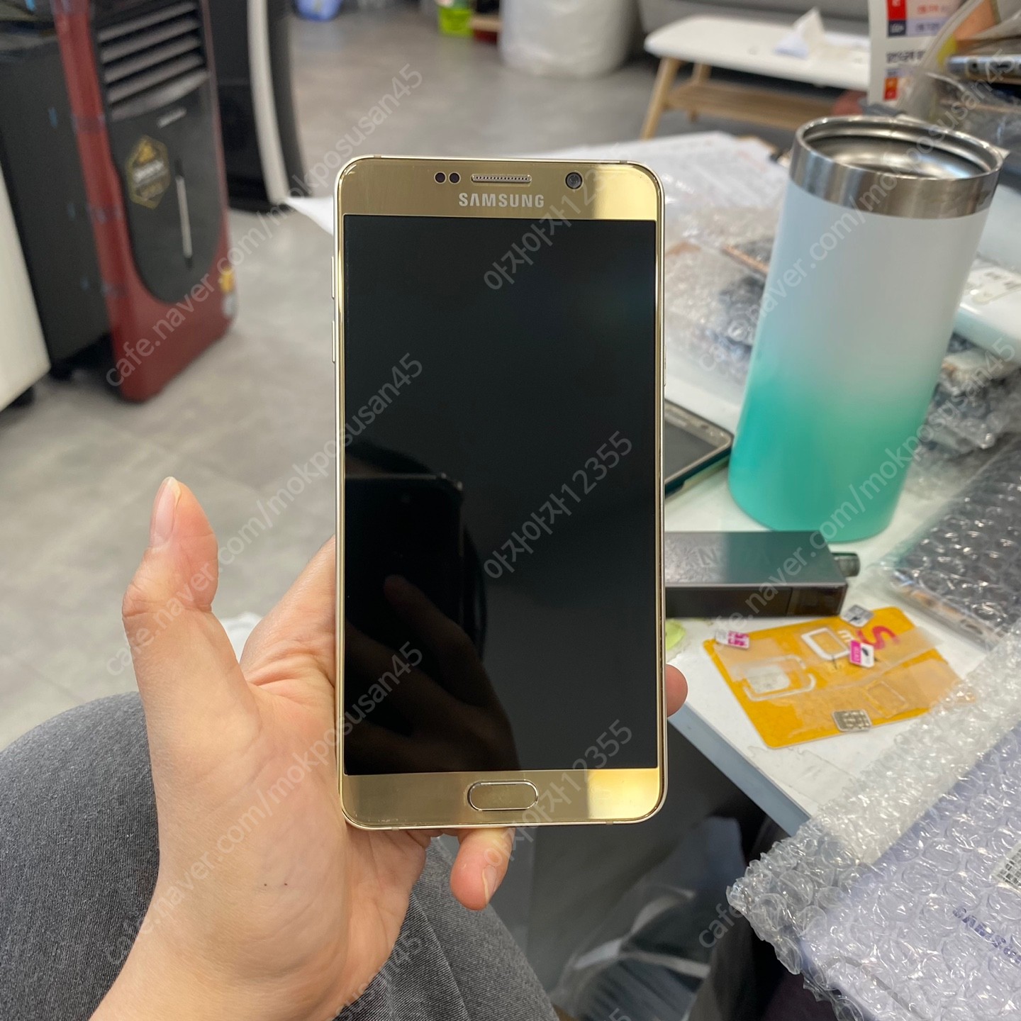 갤럭시노트5 N920 KT 골드 32GB 4만 6918... | 스마트폰 | 중고나라