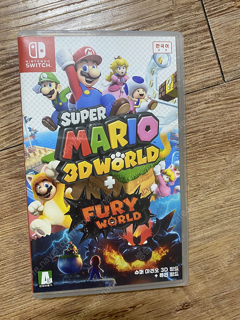 닌텐도 스위치 슈퍼마리오 3d World 퓨리월드 Wii 중고나라