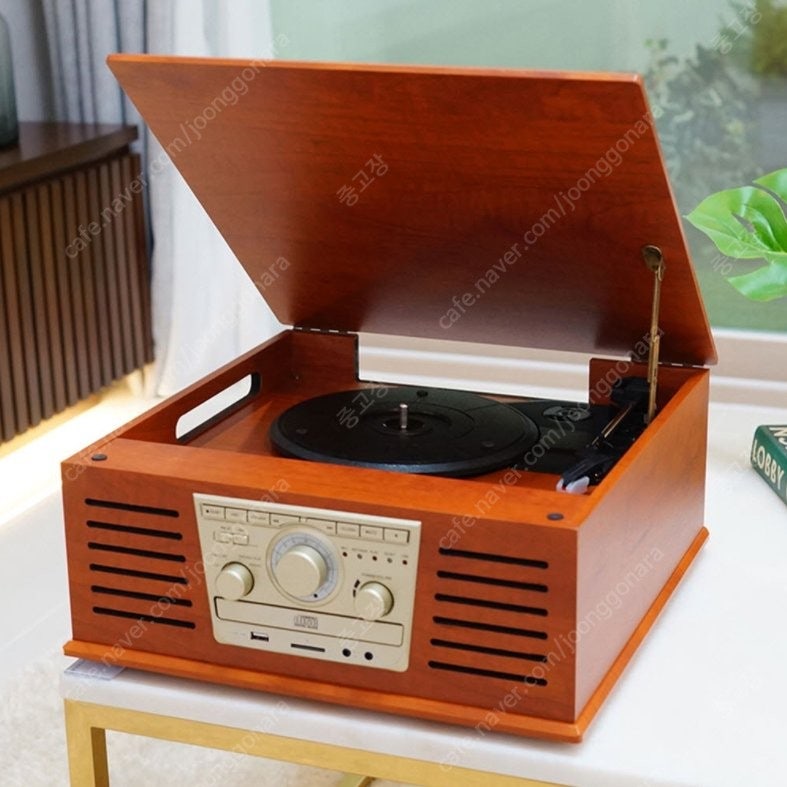 휴라이즈 올인원 Lp 턴테이블 블루투스 레트로 라디오 Cd 중고나라