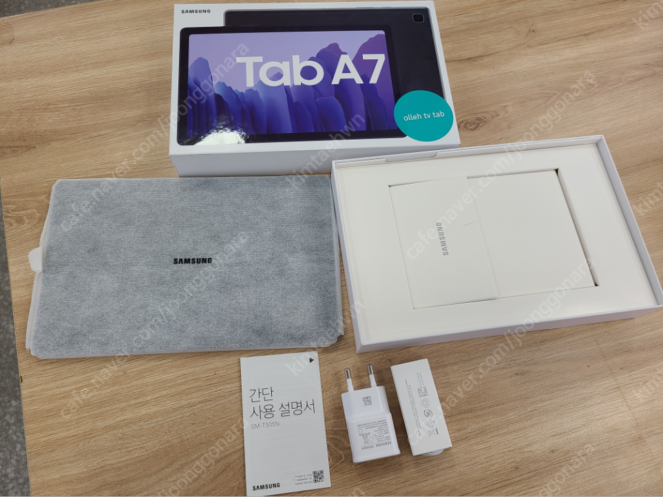 갤럭시탭A7 T505 64기가 구성품 미사용 단순개봉 ... | 태블릿PC | 중고나라