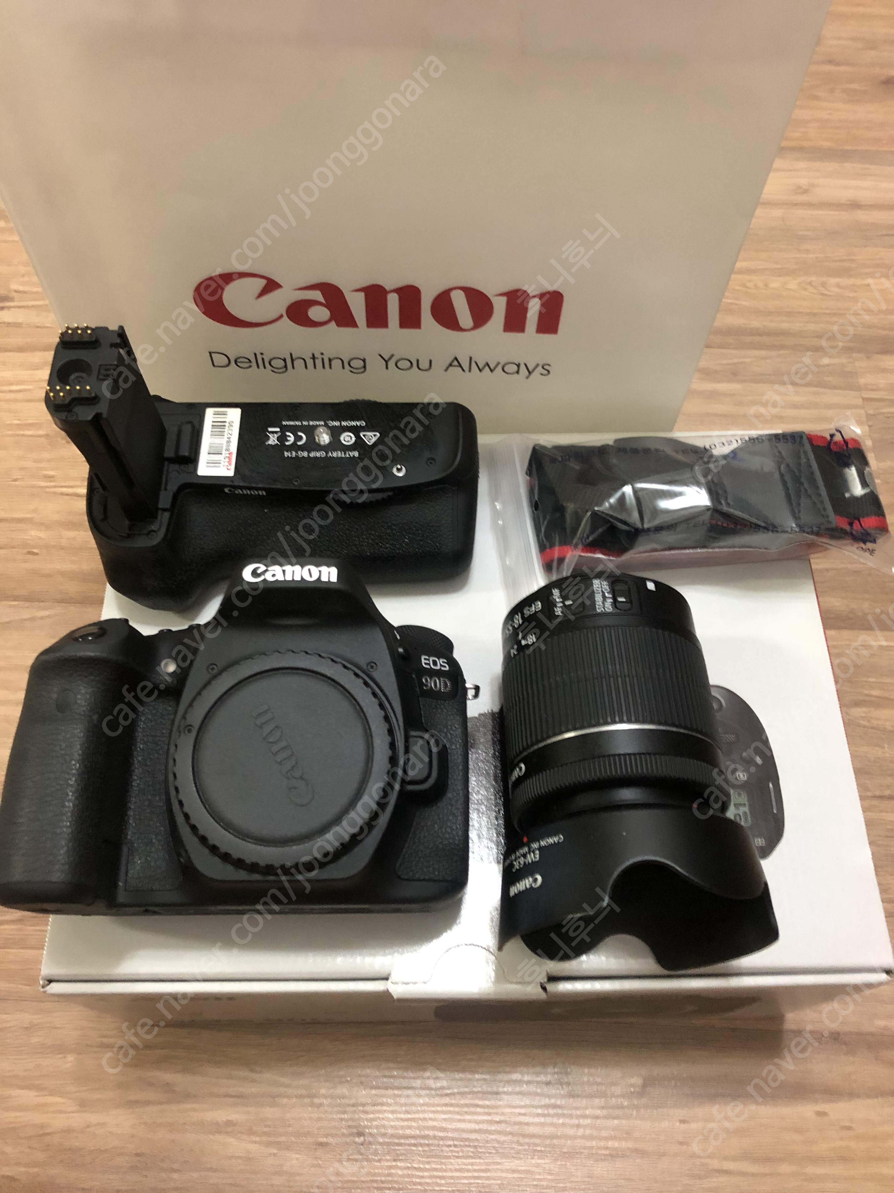 캐논 90d + 18-55mm + 세로그립 | DSLR | 중고나라