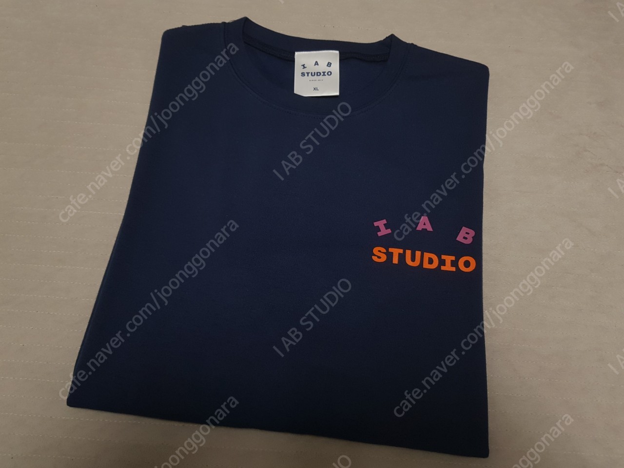 아이앱스튜디오 X JTBC 반팔 티셔츠 네이비 XL 새... | 중고나라 카페에서 운영하는 공식 사이트