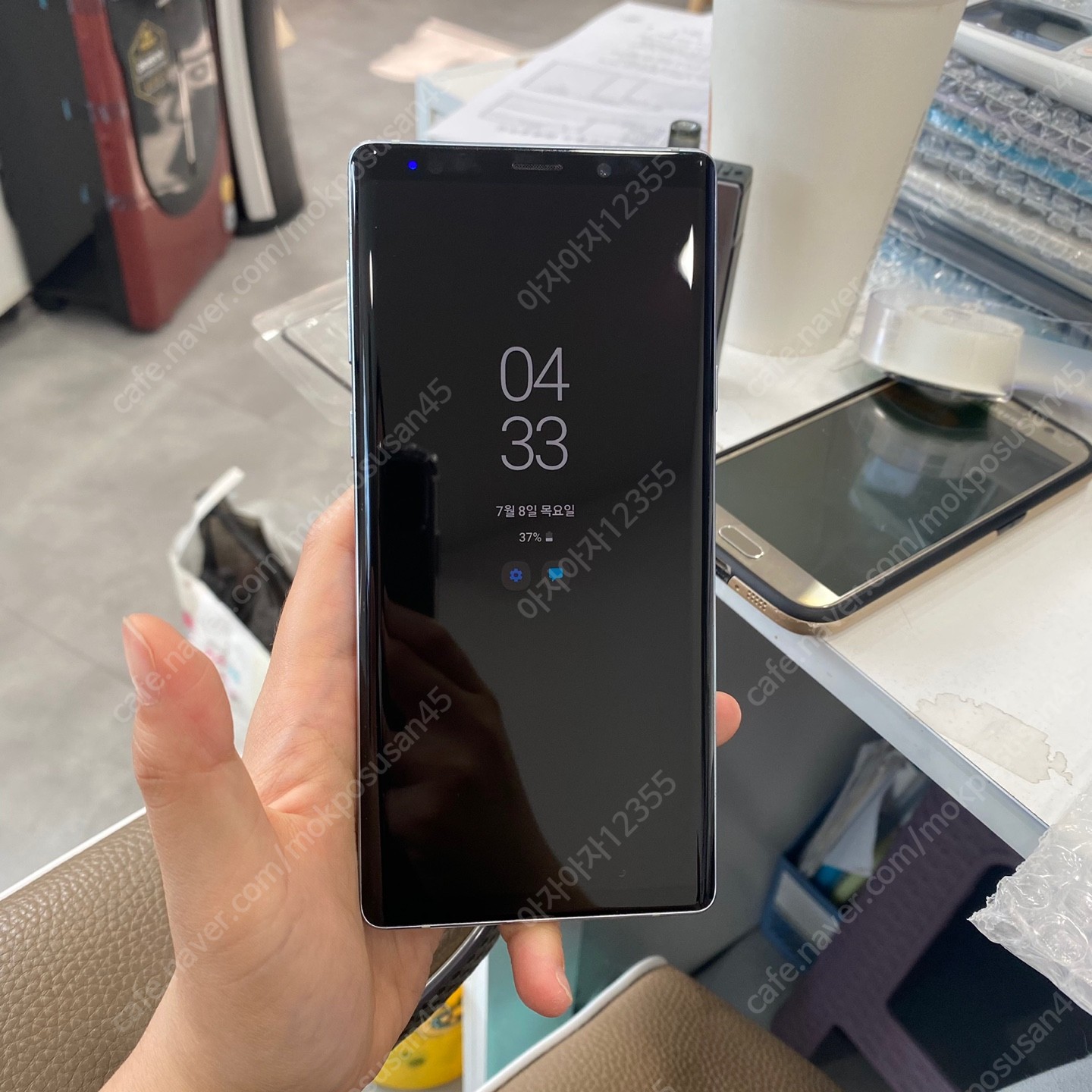 갤럭시노트9 N960 LG 실버 128GB 25만 49... | 스마트폰 | 중고나라