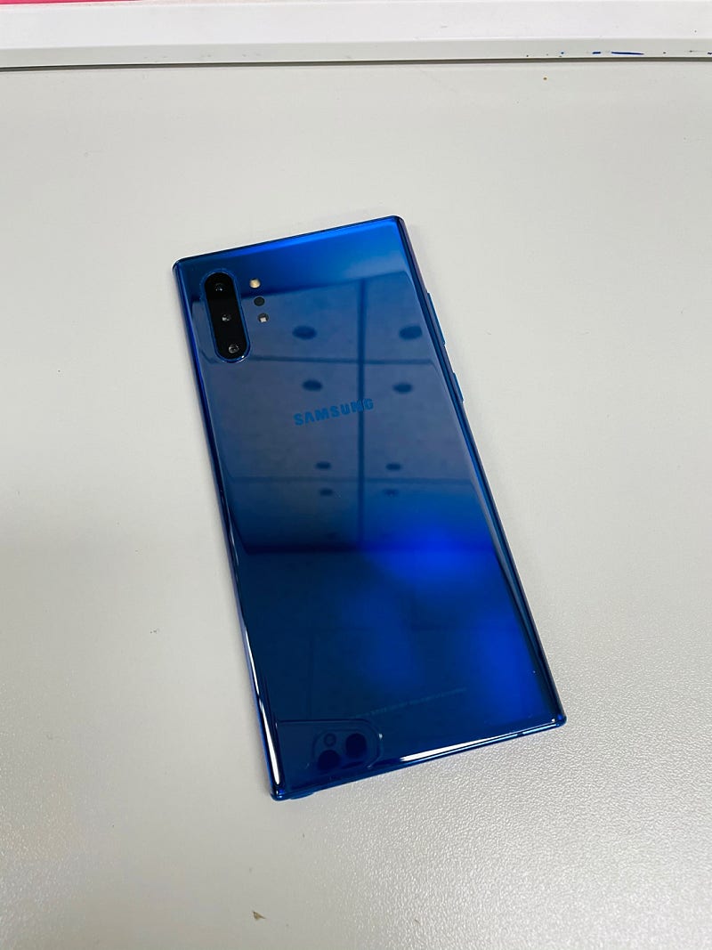 SKT)노트10+ 256G 블루 무잔상 38만원 판매해... | 중고나라 카페에서 운영하는 공식 사이트