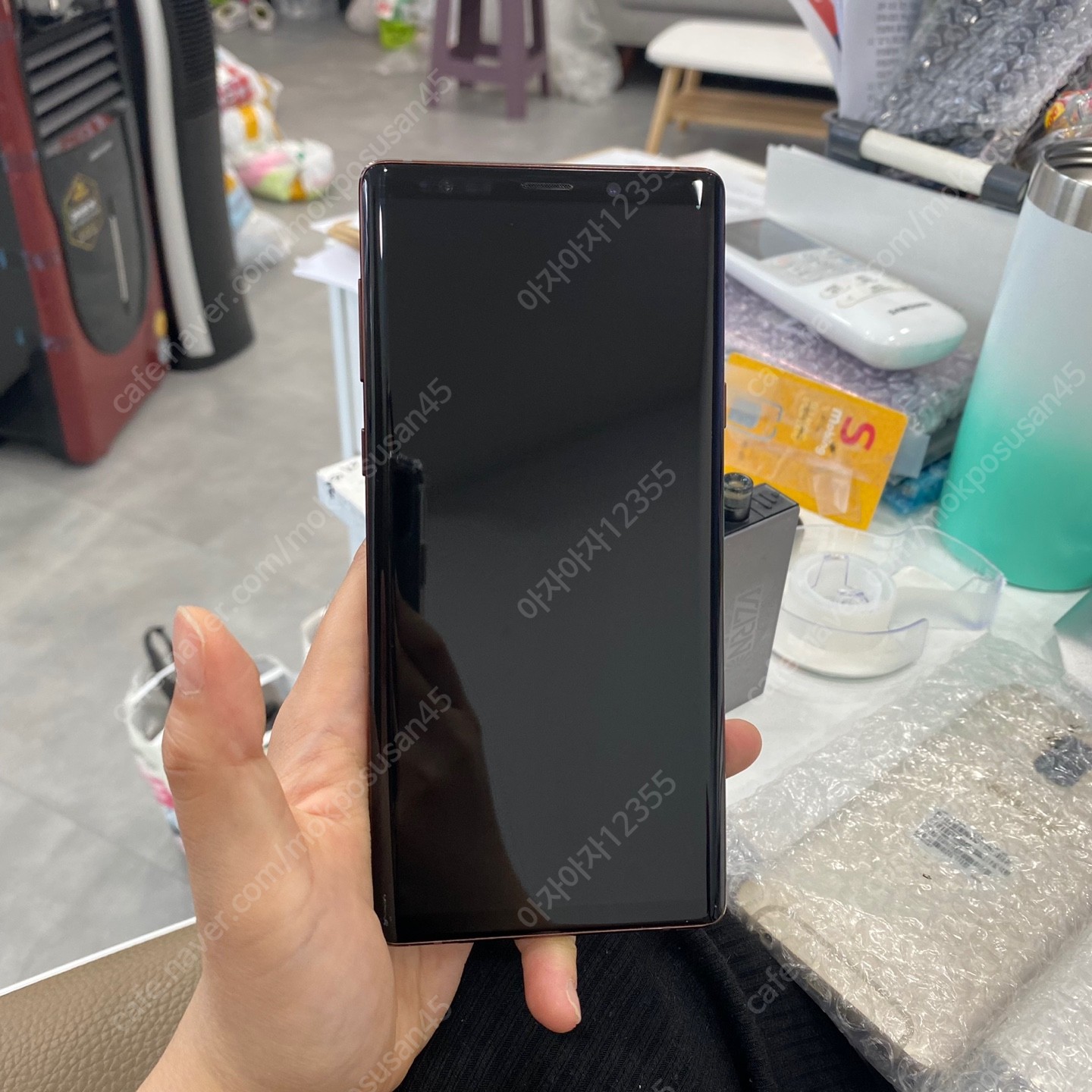 갤럭시노트9 N960 LG 메탈릭코퍼 128GFB 24... | 스마트폰 | 중고나라