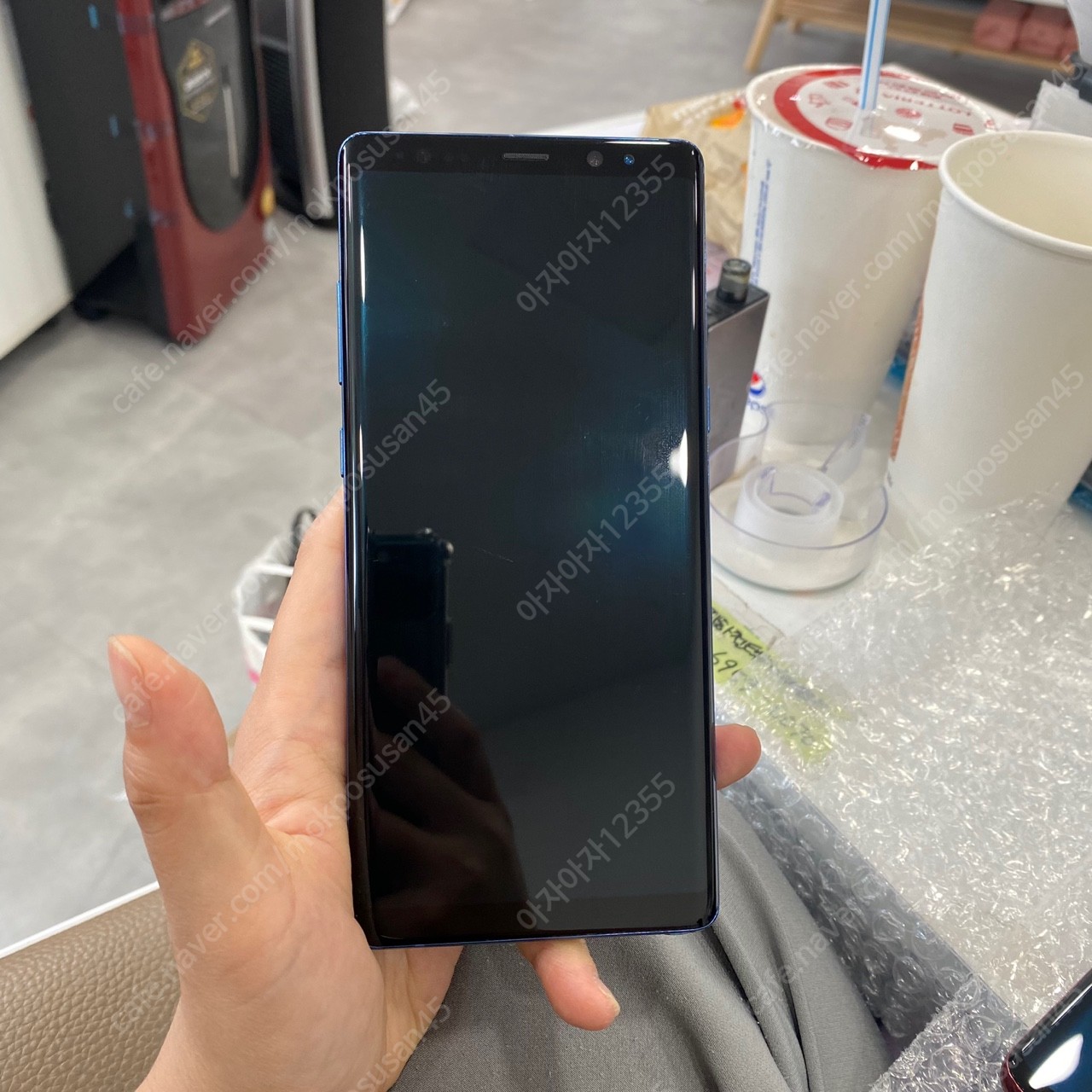갤럭시노트8 N950 SK 블루 64GB 16만 574... | 스마트폰 | 중고나라