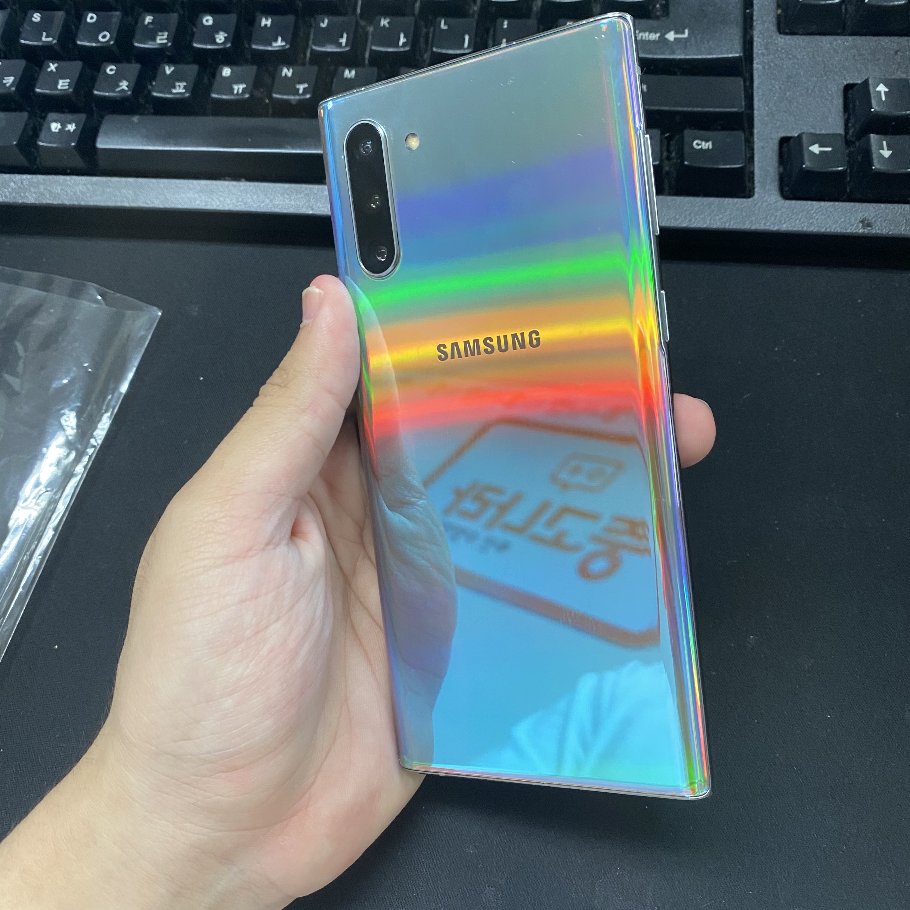 부산) 갤럭시노트10 256G SKT 아우라 글로우 3... | 삼성 | 중고나라