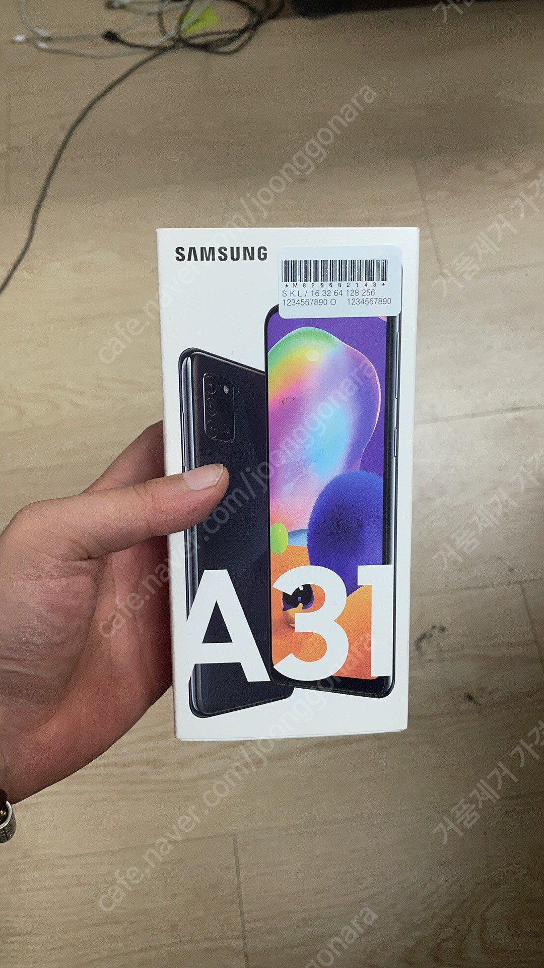 S급 갤럭시 A31 블랙색상 64GB / 정품 구성품 ... | 삼성 | 중고나라