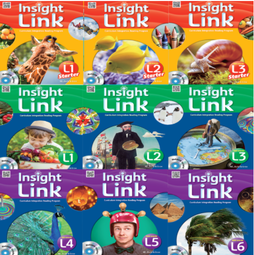 주제별 통합 교과과정이 반영되어 지식을 확장하고 추론적 사고력을 발전시켜주는 똑똑한 Reading 교재 Insight Link ...