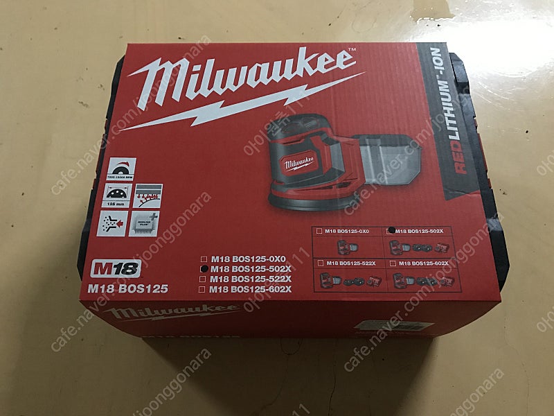 밀워키 샌더기(광택기) M18 BOS125-802X (... | 드릴/전동공구 | 중고나라