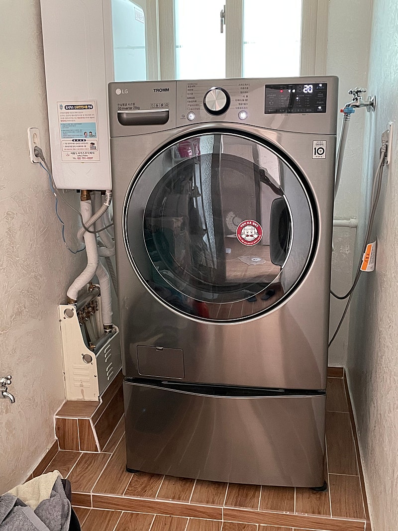 Lg 엘지 트롬 세탁기 21kg + 4kg 거의 새것 | 세탁기/건조기 | 중고나라