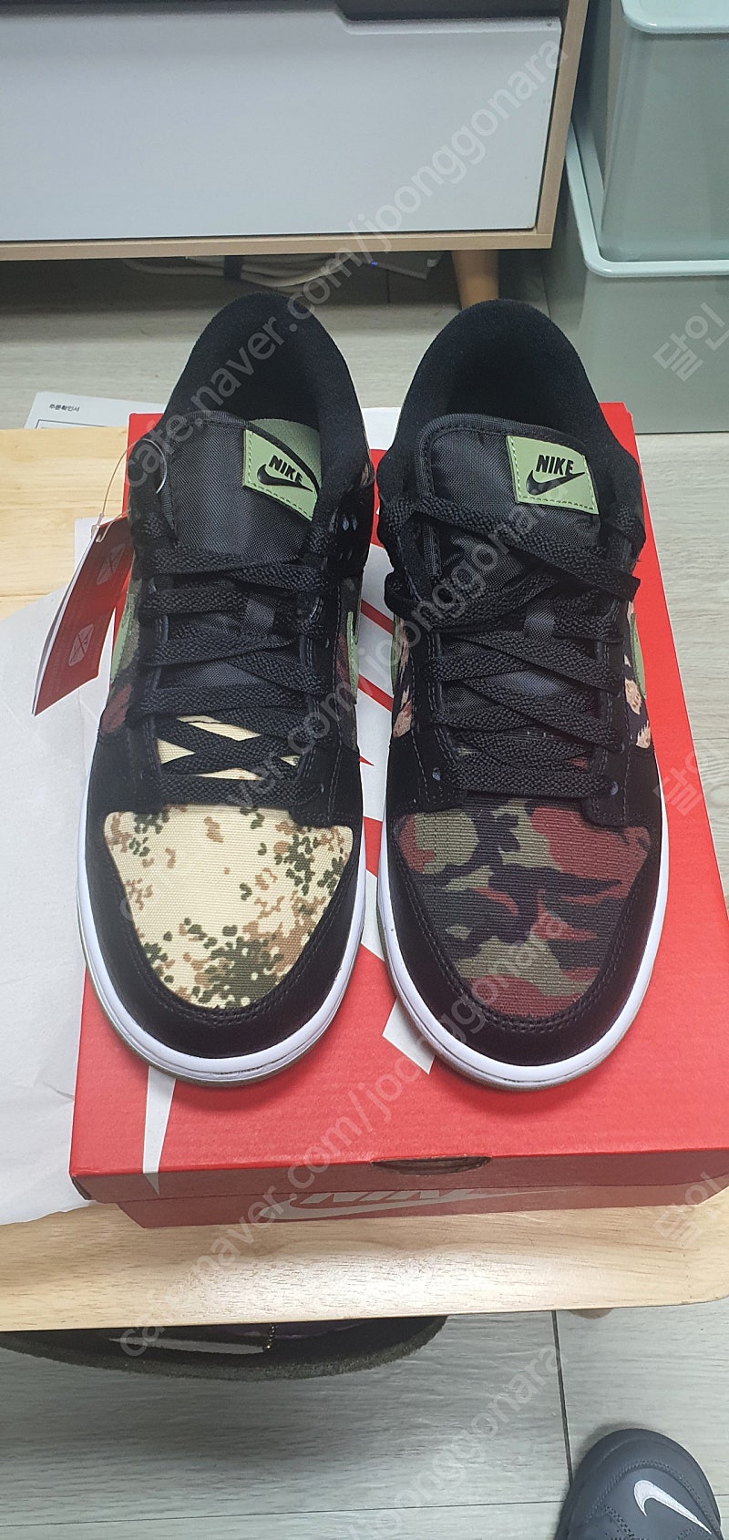 덩크로우 카모 275mm 160,000원 | 남성신발 | 중고나라