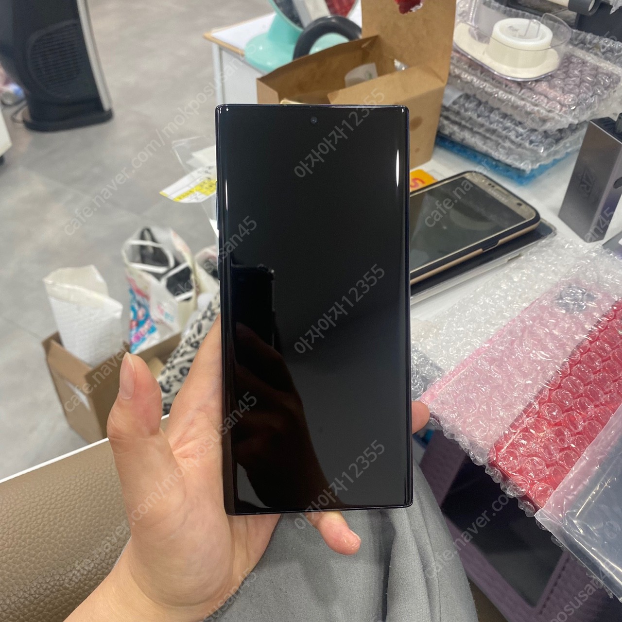 갤럭시노트10플러스 N976 LG 블랙 256GB 39... | 스마트폰 | 중고나라